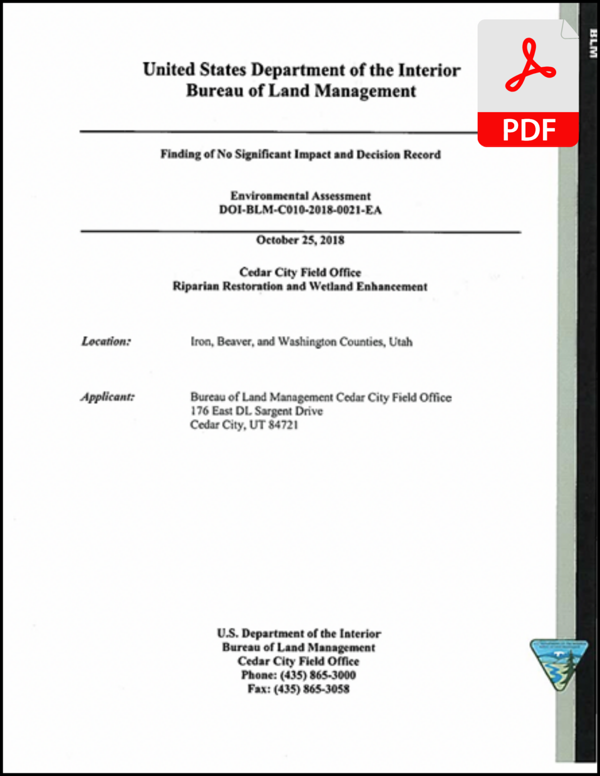 One-Stop-Shop for Zeedyk Resources - IWJV