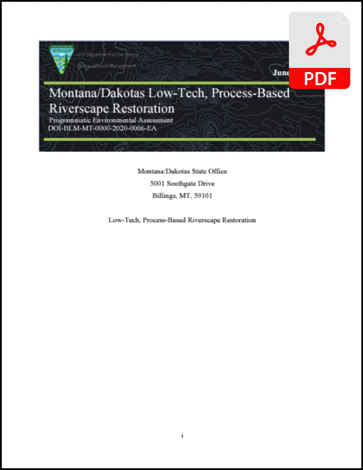 One-Stop-Shop for Zeedyk Resources - IWJV